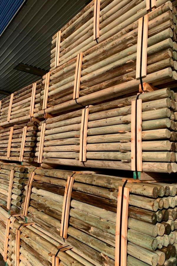 Rollete de madera de pino radiata - Itswood
